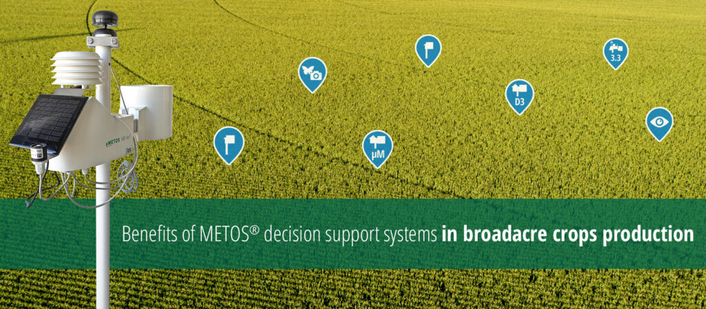 Benefits of METOS® decision support systems in broadacre crops ...