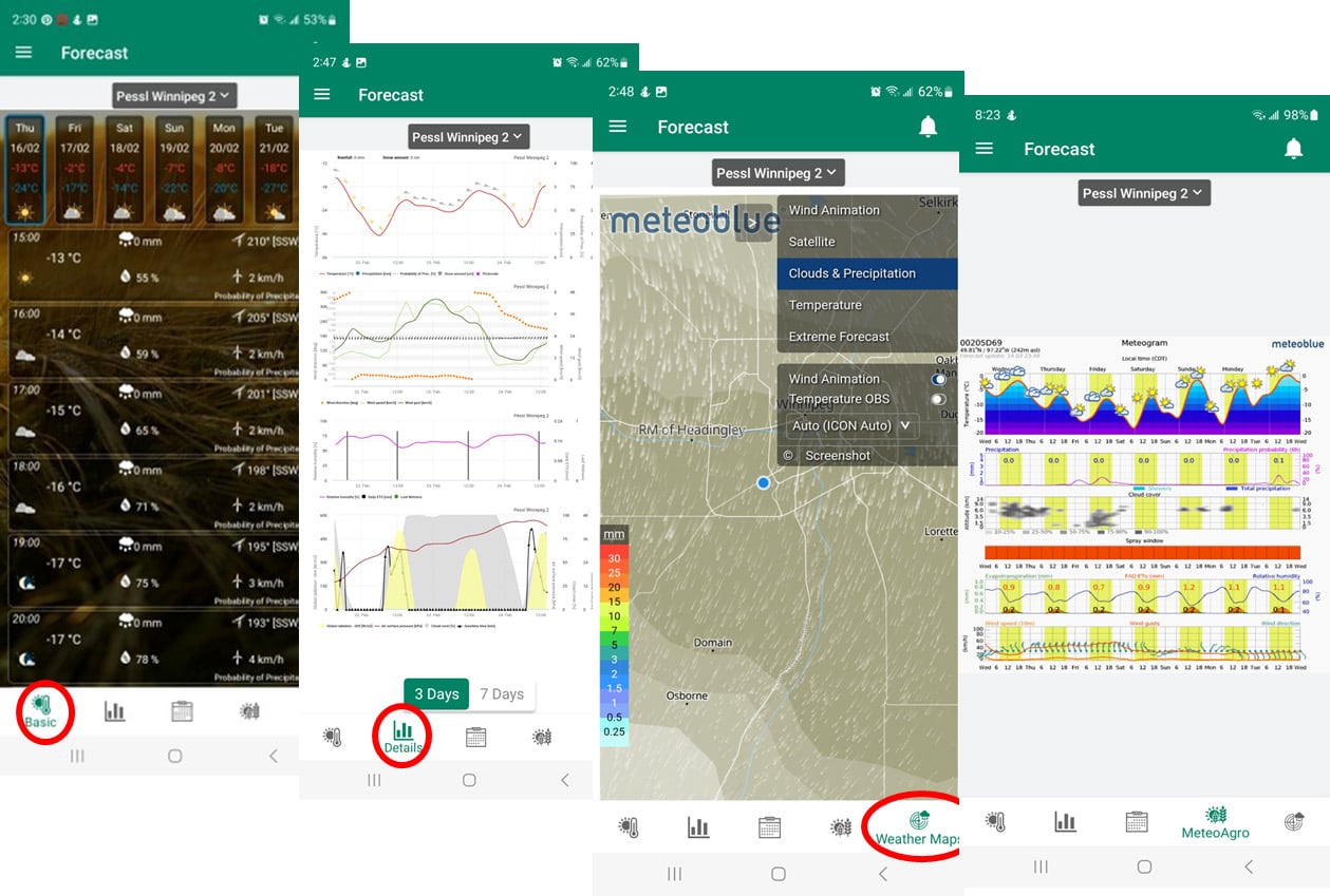 What Do You Get with METOS® Site-Specific Forecast and Weather Maps ...