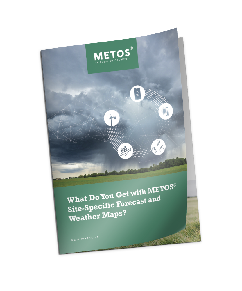 What Do You Get with METOS® Site-Specific Forecast and Weather Maps ...